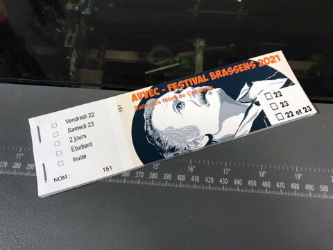 Impression de carnets de tickets numérotés personnalisés | DFS+